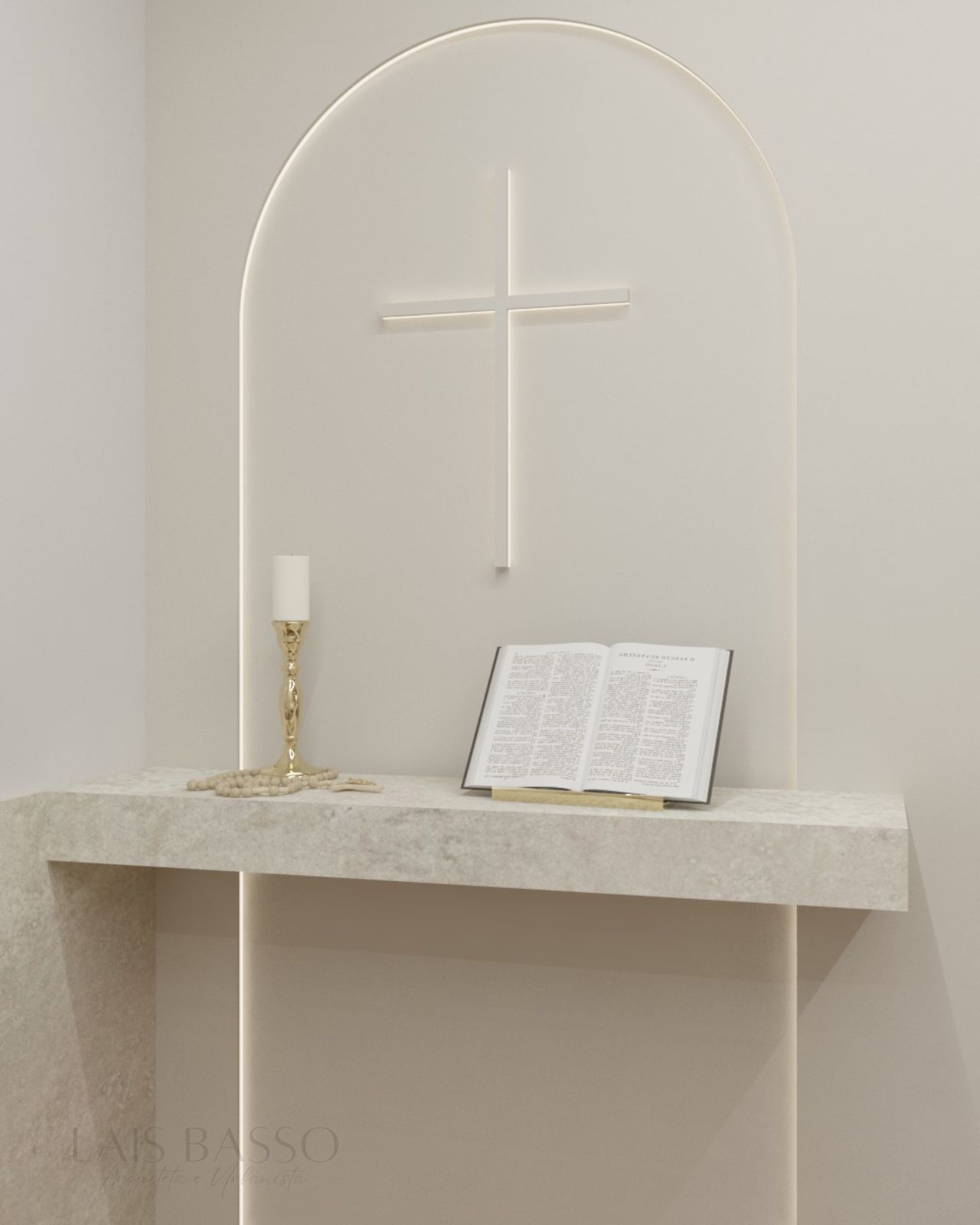 Oratório em casa, quais cores usar - Papo de Arquiteta - Dicas de ...